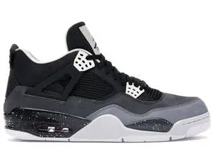 JORDAN Air Jordan 4 Retro Fear Pack Sneakers Black/white/cool Grey