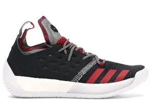 Adidas Harden Vol. 2 Lift Off Sneakers - Core Black/scarelet Red/grey
