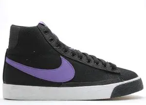 Nike Blazer Mid 73 Sneakers - Black/vivid Violet/anthracite