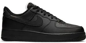 Nike Air Force 1 Low Triple Sneakers - Black