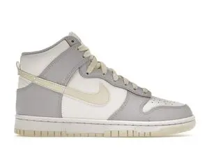 Nike Dunk High Sneakers - White/coconut Milk/oxygen Purple
