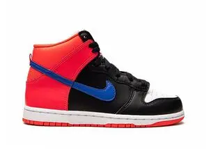 Nike Nike Dunk High Sneakers Black/game Royal/bright Crimson