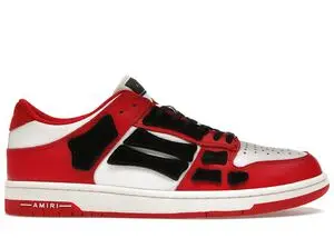 Amiri Skel Top Low Sneakers White/red