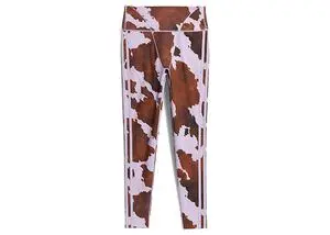 Adidas Ivy Park Cow Print Tights - Aop Cow Hide/purple Glow