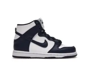 Nike Dunk High Championship Sneakers White/midnight Navy Blue/total Orange