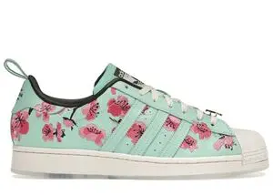 Adidas Superstar Arizona Green Tea Sneakers - Chalk White