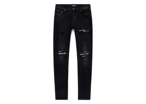 Amiri Mx1 Bandana Jeans - Black