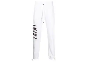 Amiri Paisley Logo Print Elasticated Sweatpants