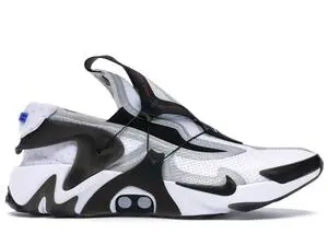 Nike Adapt Huarache Sneakers - White/black/bright Crimson