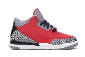 JORDAN 3 Retro Se - Fire Red/cement Grey