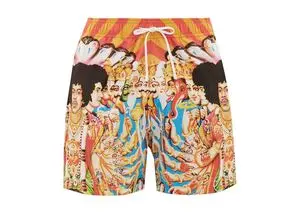 Amiri X Jimi Hendrix Swim Shorts - Multicolor