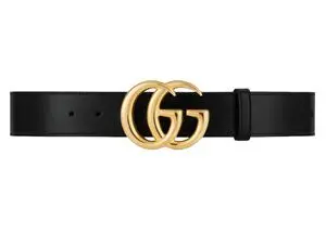Moon Boot Saint Laurent Monogramme Belt - Black