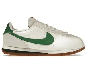 Nike Cortez Gum Sneakers - Sail/aloe Verde/black