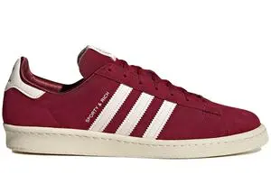 Adidas Campus 80s Sporty & Rich Sneakers - Collegiate Burgundy/chalk White
