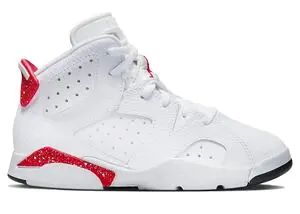 JORDAN 6 Retro Sneakers - White/university Red/black