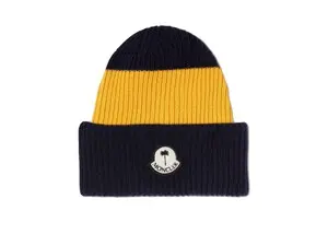 Moncler X Palm Angels Wool Beanie - Yellow/blue