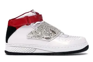 JORDAN Ajf 20 High-top Sneakers - White/black/varsity Red