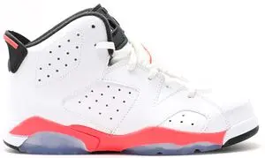JORDAN 6 Retro Sneakers - White/infrared/black
