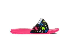 Nike Benassi Jdi Print Slides - Racer Pink