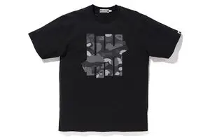 A BATHING APE X Undefeated 5 Strikes Tee Shirt