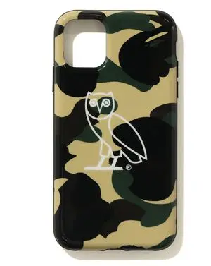 A BATHING APE X Ovo 1st Camo Iphone 11 Pro Case - Yellow