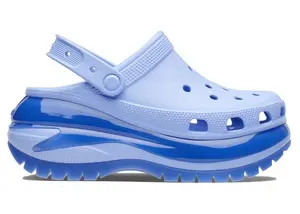 CROCS Classic Mega Crush Clogs - Purple