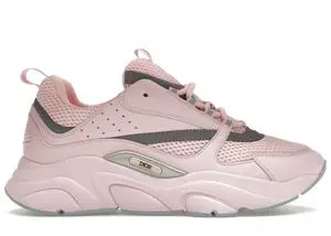 Dior B22 Technical Mesh Sneakers - Pink/silver