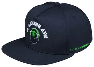 A BATHING APE X Razer Snapback Cap
