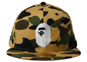 BAPE X New Era 59fifty Cap - Yellow