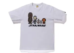 BAPE X Star Wars Republic Tee Shirt - White