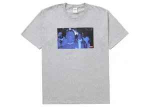 Supreme America Eats Its Young Tee Shirt - Heather Grey