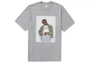 Supreme André 3000 Tee Shirt - Heather Grey