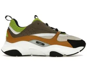 Dior Dior B22 Sneakers Ebony/camel/green