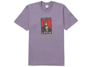 Supreme American Psycho Tee Shirt - Purple