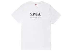 Supreme Anno Domini Tee Shirt - White
