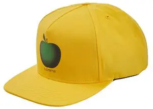Supreme Apple 5-panel Cap - Gold