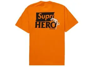 Supreme Antihero Dog Tee Shirt - Orange