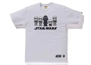 A BATHING APE X Star Wars Kylo Ren Tee Shirt - White