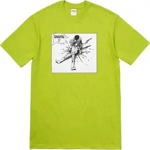 Supreme Akira Yamagata Tee Shirt - Lime