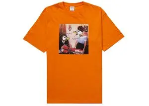 Supreme Antihero Curbs Tee Shirt - Orange