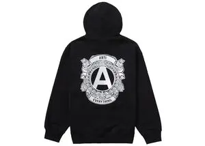 Supreme Anti Hooded Sweatshirt - Black