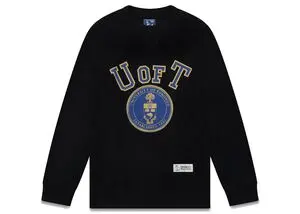 OVO X University Of Toronto Crewneck Sweatshirt - Black