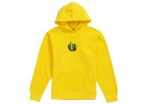 Supreme Apple Hooded Sweatshirt - Yellow