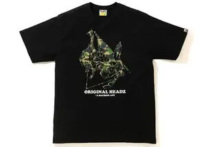 A BATHING APE X Unkle Pointman Logo T-shirt