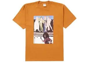 Supreme American Picture Tee Shirt - Burnt Orange