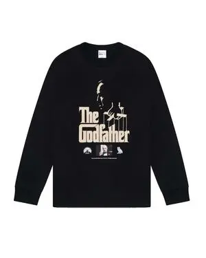 OVO X The Godfather Poster Longsleeve T-shirt - Black