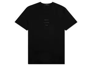 STAMPD X Daniel Arsham Ahs Logo Tee Shirt - Black