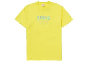 Supreme Anno Domini Tee Shirt - Yellow