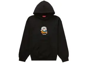 Supreme Aoi Buddha Hooded Sweatshirt - Black