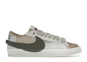 Nike Blazer Low 77 Jumbo Sneakers - Sanddrift/medium Oliveone-colorlight Silverone-colorphantomone-colorhempone-colorsail
